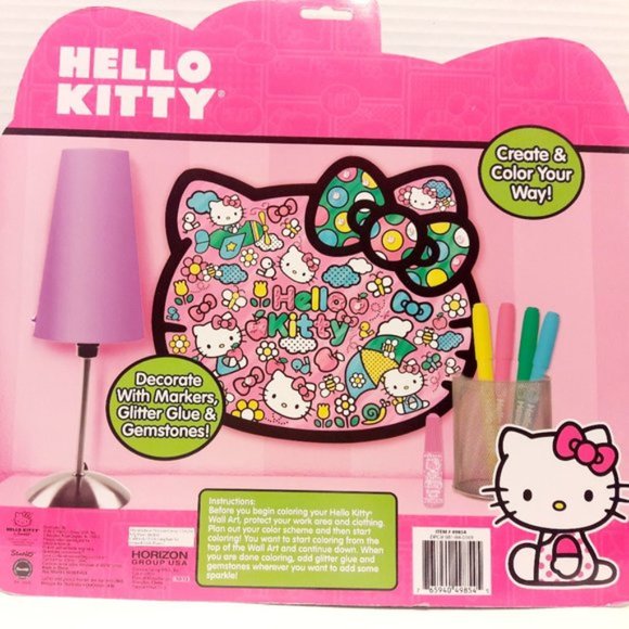 Hello Kitty | Toys | Hello Kitty Doodle Wall Art | Poshmark